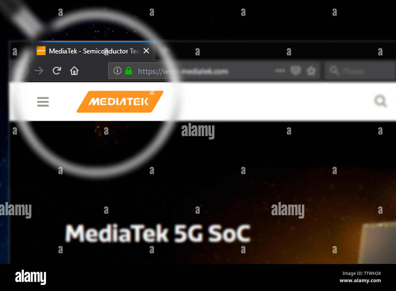 Mediatek logo hi-res stock photography and images - Alamy