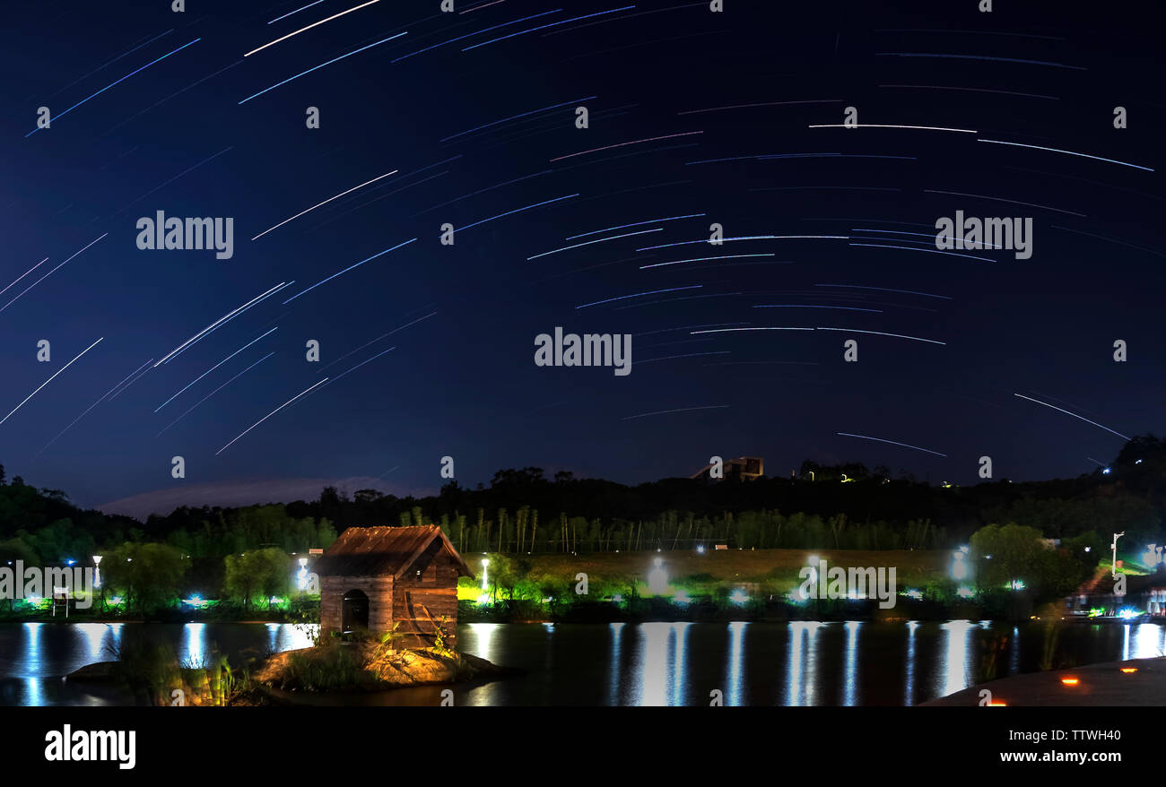Campus star track Stock Photo - Alamy