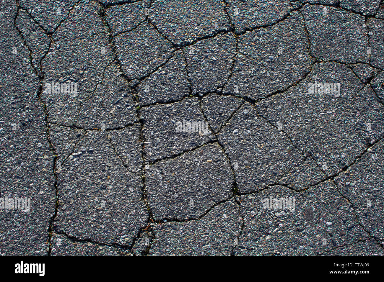Cracked Asphalt Texture Stock Photo - Alamy