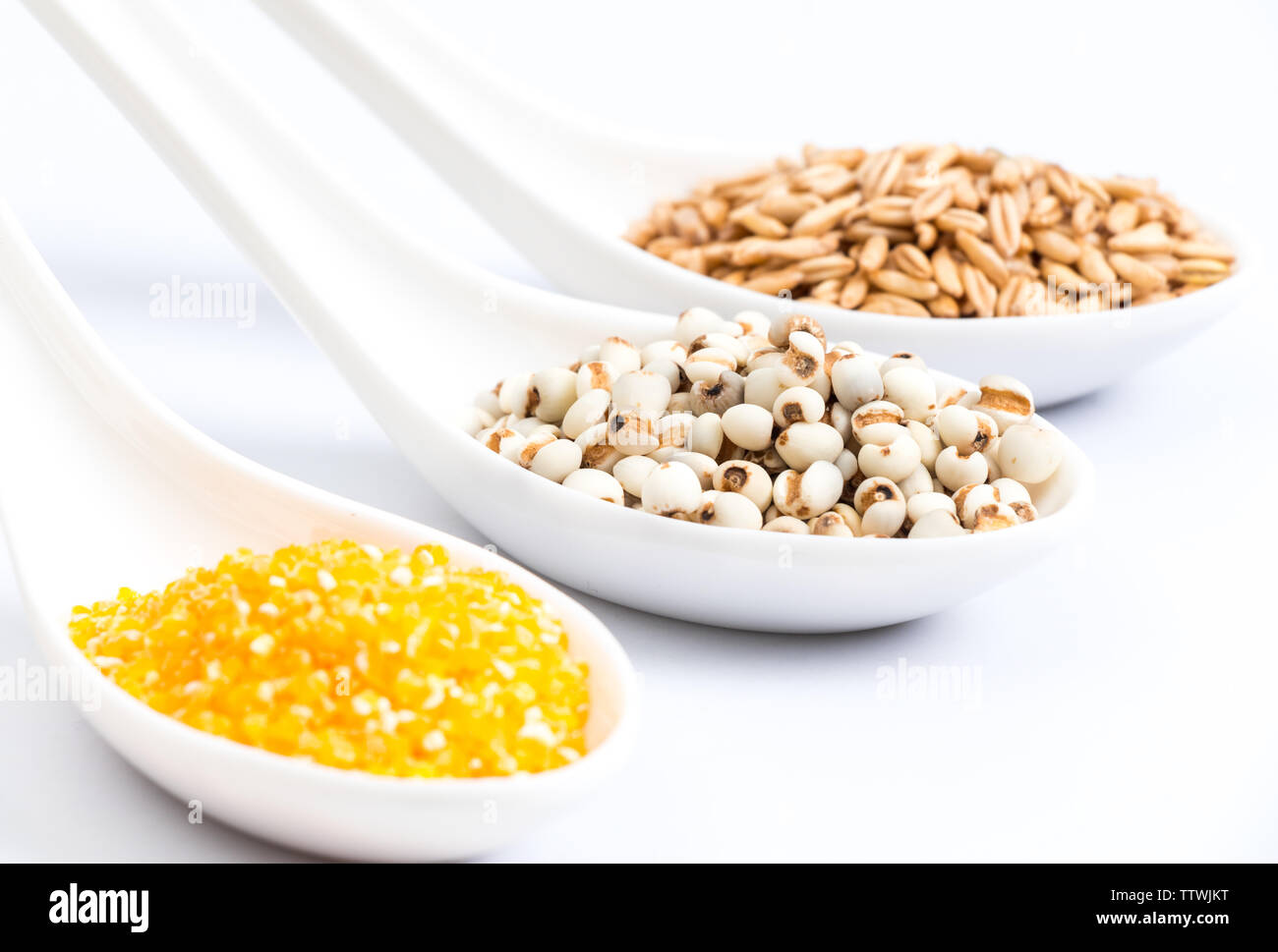 Green miscellaneous grains hi-res stock photography and images - Alamy