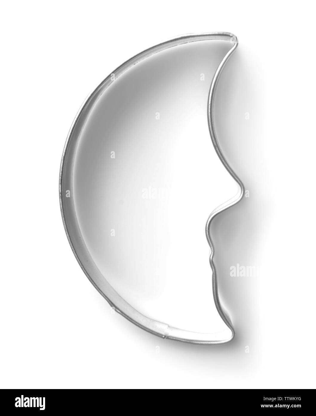 Cookie cutter on white background Stock Photo - Alamy