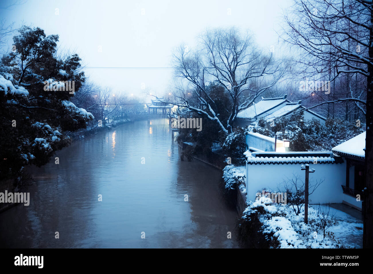 The landscape of Jiangnan Stock Photo - Alamy