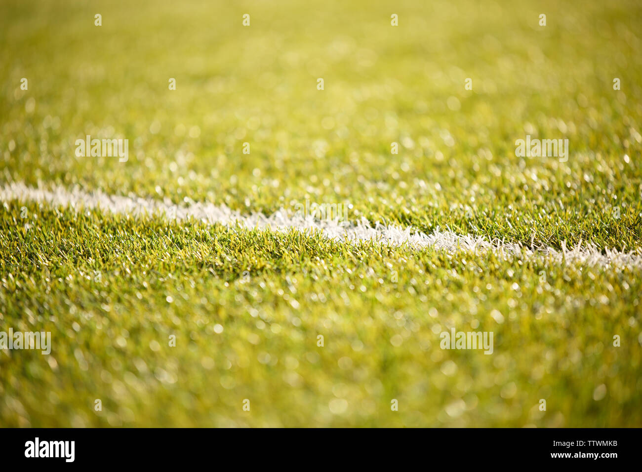 Footbal pitch up close hi-res stock photography and images - Alamy