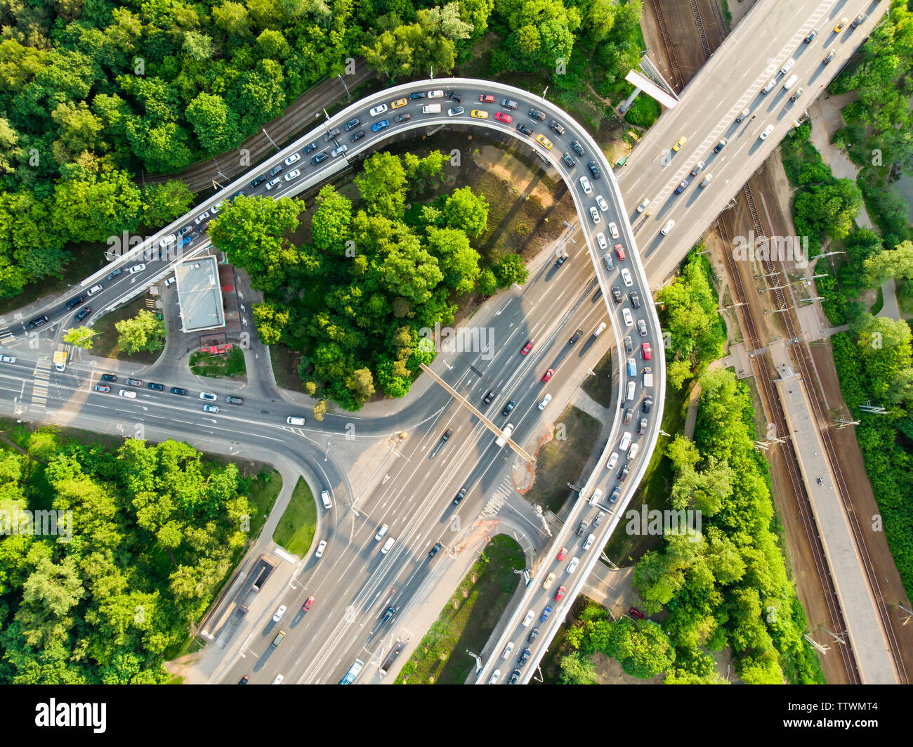 Multi level roads hi-res stock photography and images - Alamy