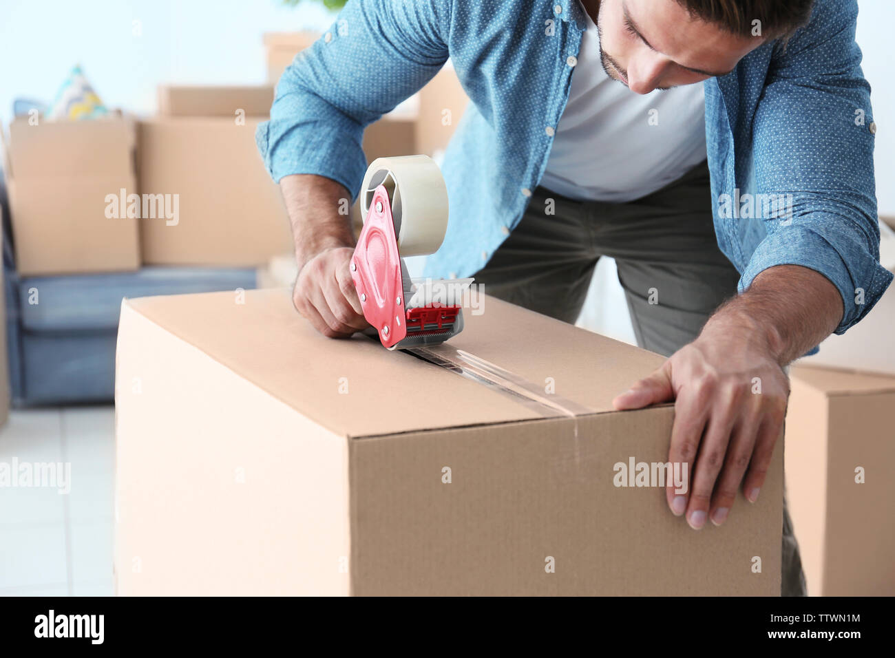 Procession cardboard hi-res stock photography and images - Alamy