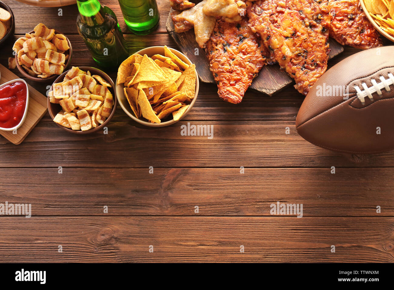 Table board game snacks hi-res stock photography and images - Alamy