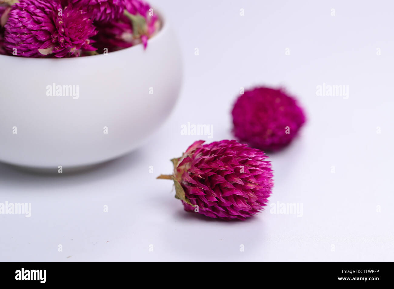 Thousand-day red flower tea Stock Photo - Alamy