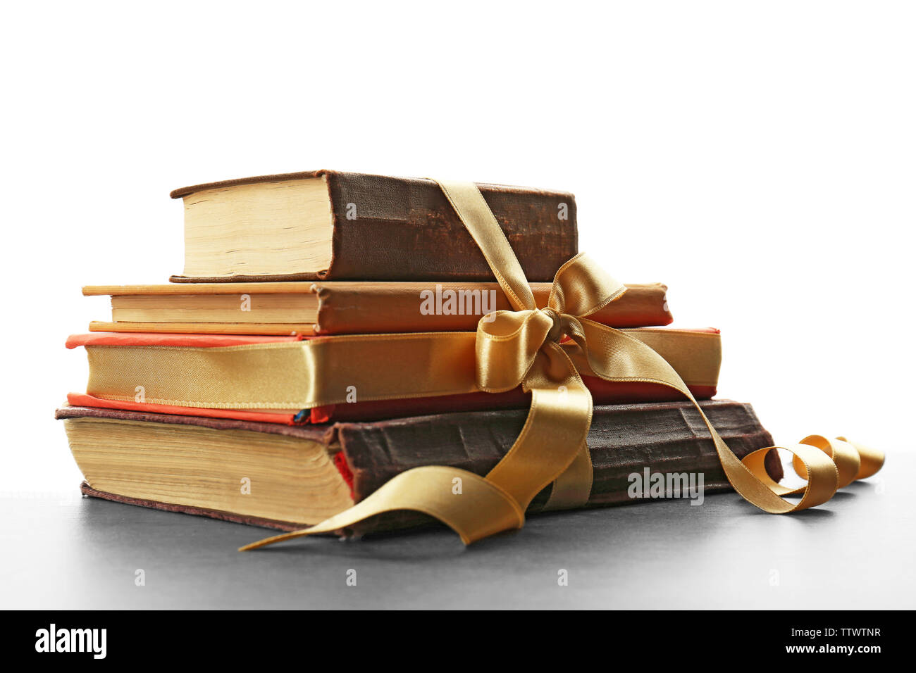 Book Tied In Ribbon High Resolution Stock Photography and Images - Alamy