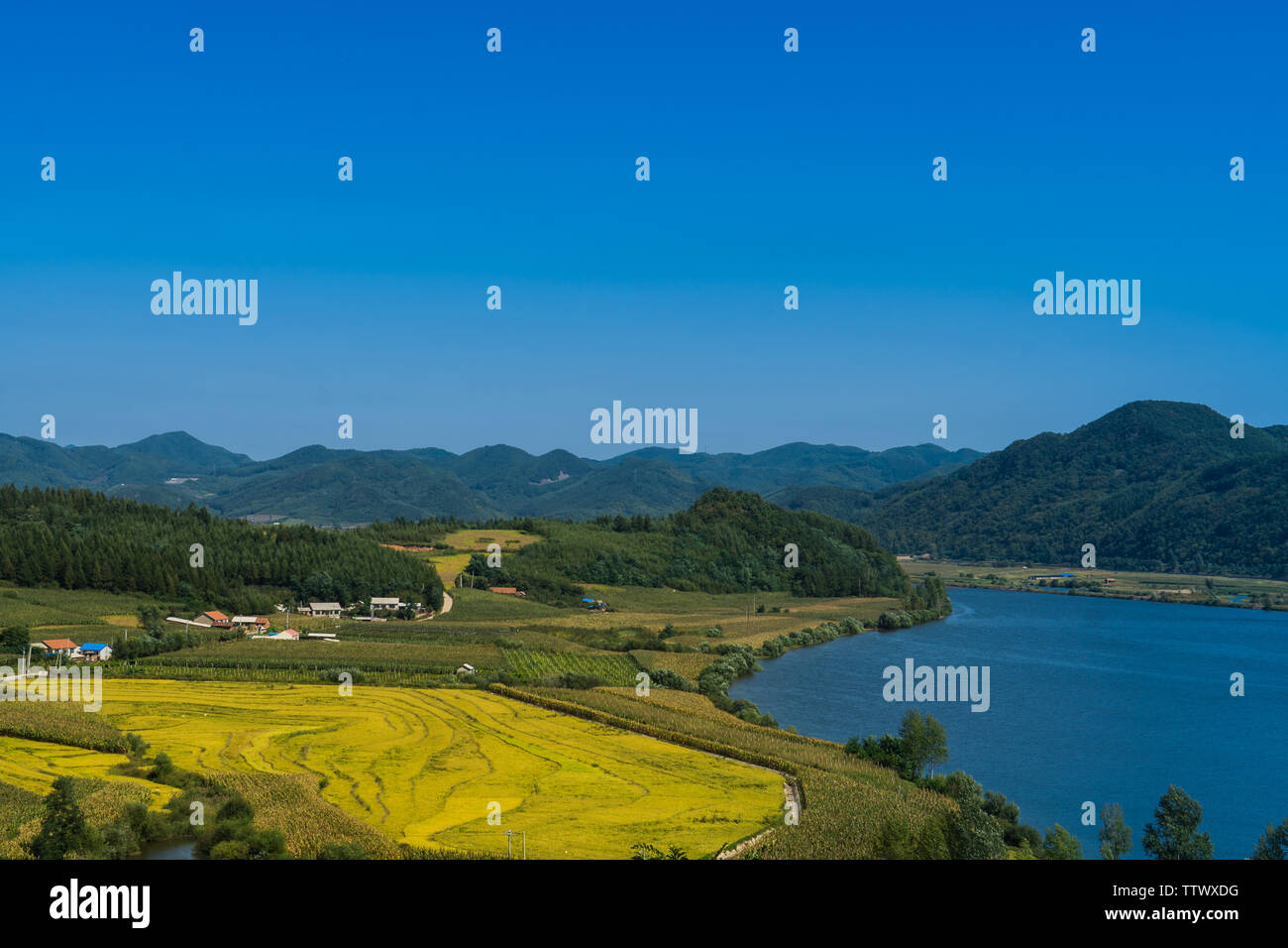 Fall country fields Stock Photo - Alamy