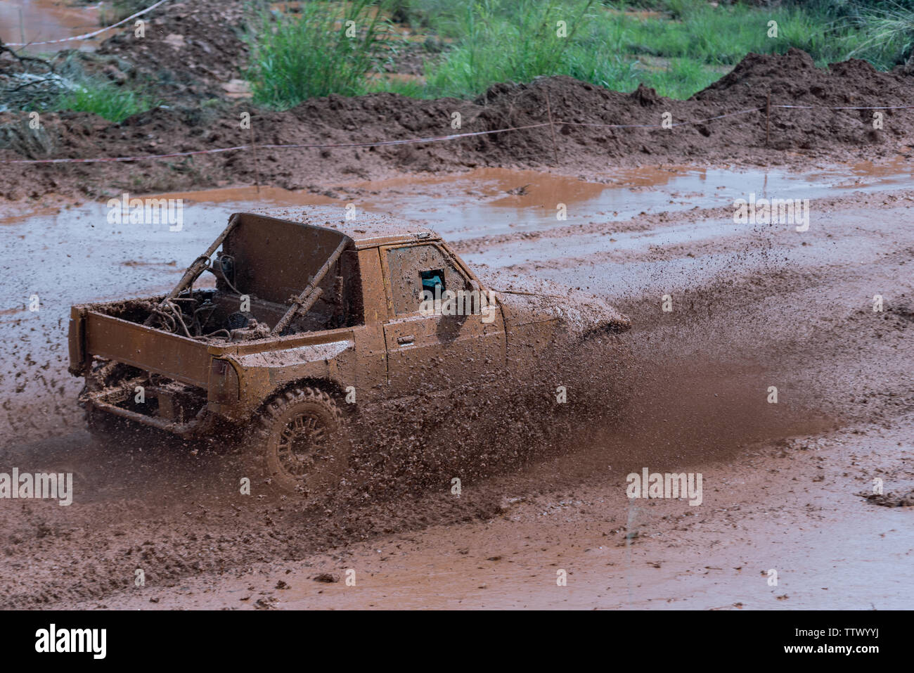 Land Cruiser Outdoor Car Cross Country Competition Stock Photo - Alamy