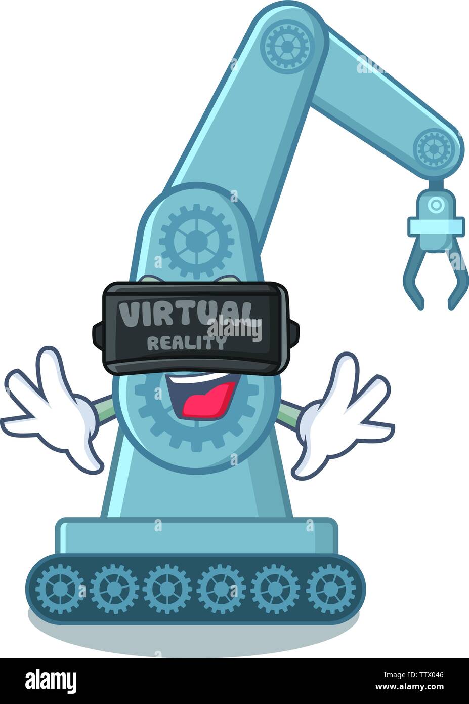 Virtual reality technology electric Cut Out Stock Images & Pictures - Alamy