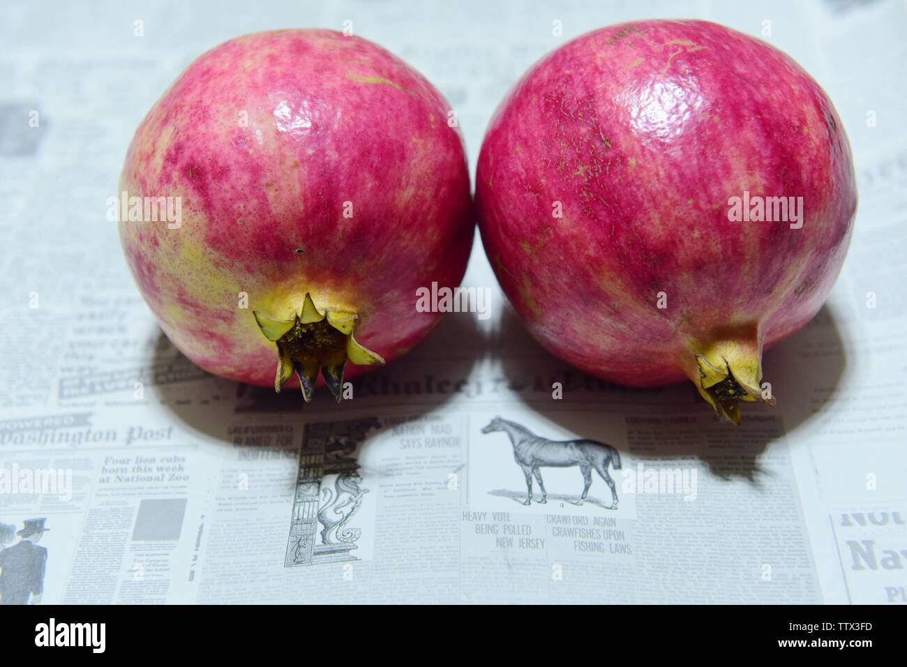 Soft seed pomegranate Stock Photo - Alamy