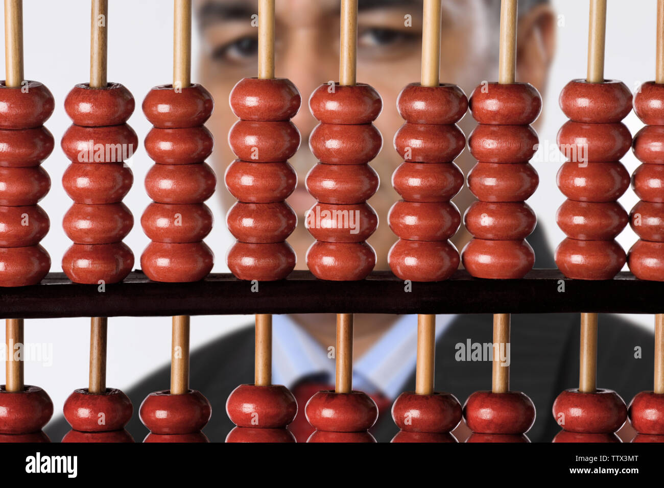 Adding machine and businessman hi-res stock photography and images - Alamy