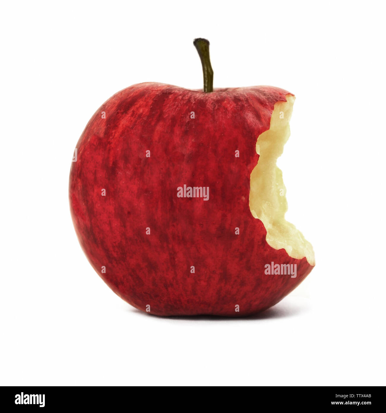 Bitten Red Apple