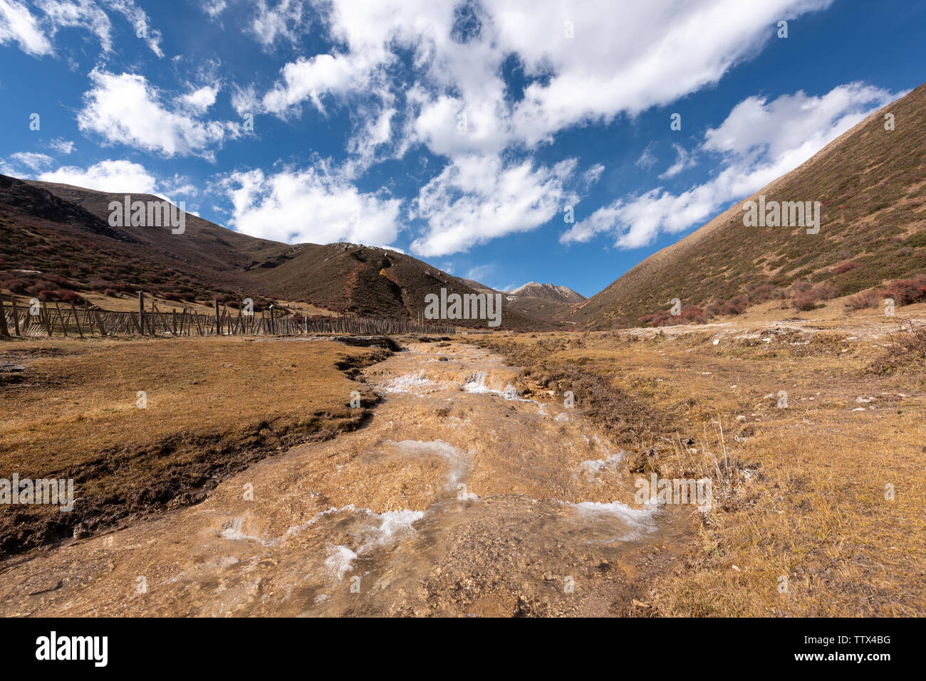 A stream on the plateau Stock Photo - Alamy