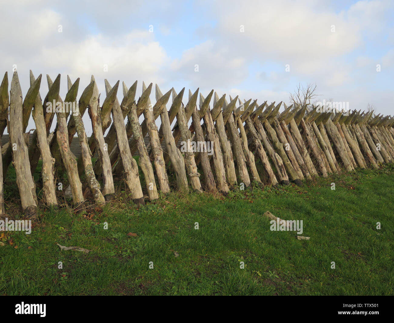 Timber fortification hi-res stock photography and images - Alamy