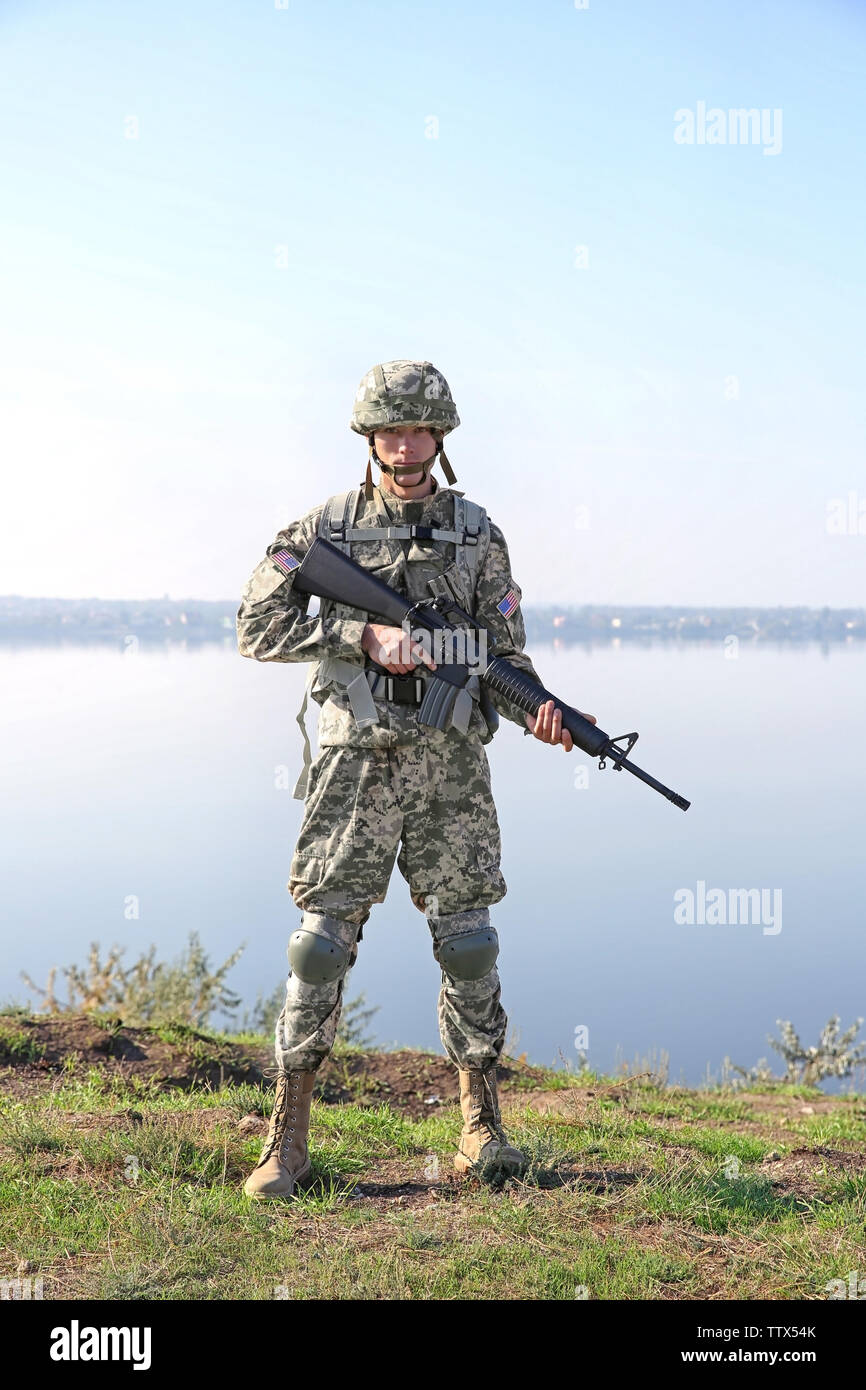 National guard rifle range hi-res stock photography and images - Alamy