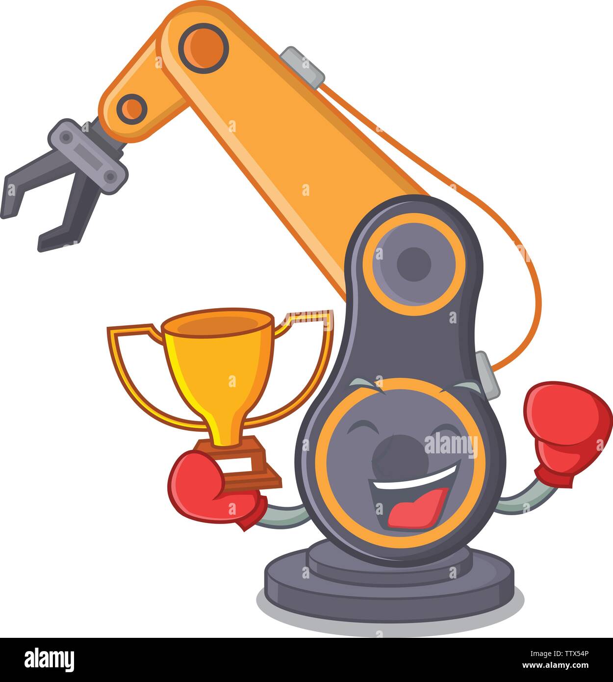 Robot fighting Stock Vector Images - Alamy