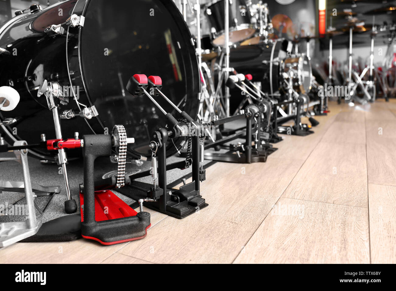 Drum kit accessories hi-res stock photography and images - Alamy