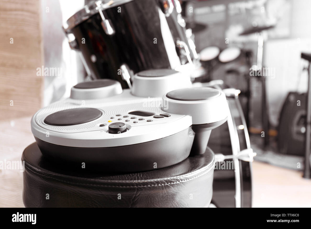 Drum kit accessories hi-res stock photography and images - Alamy