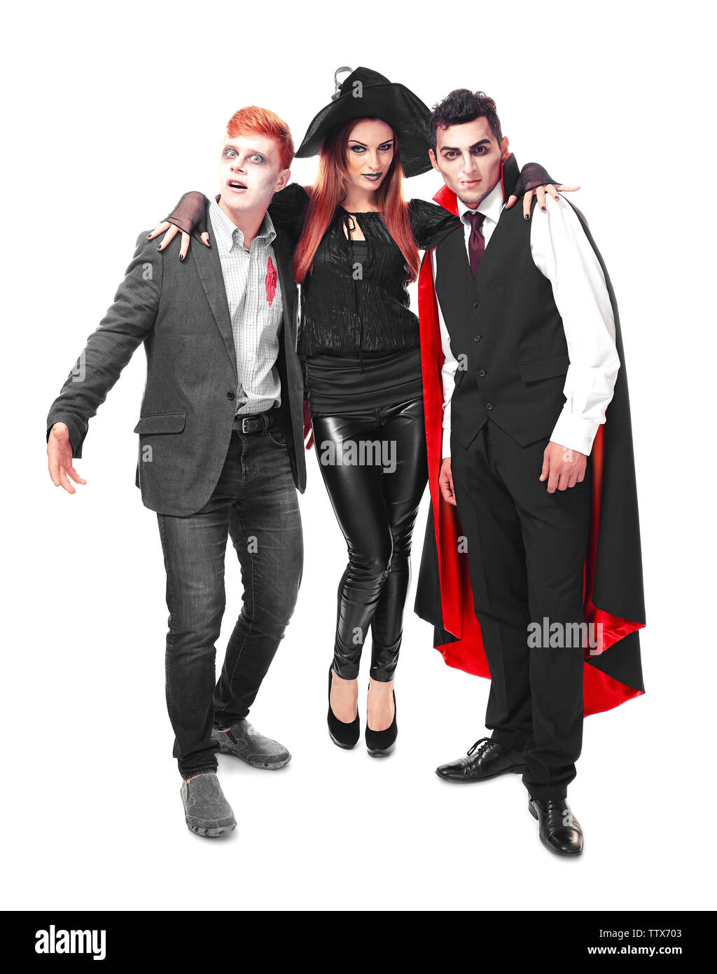 People dressed in festive Cut Out Stock Images & Pictures - Alamy