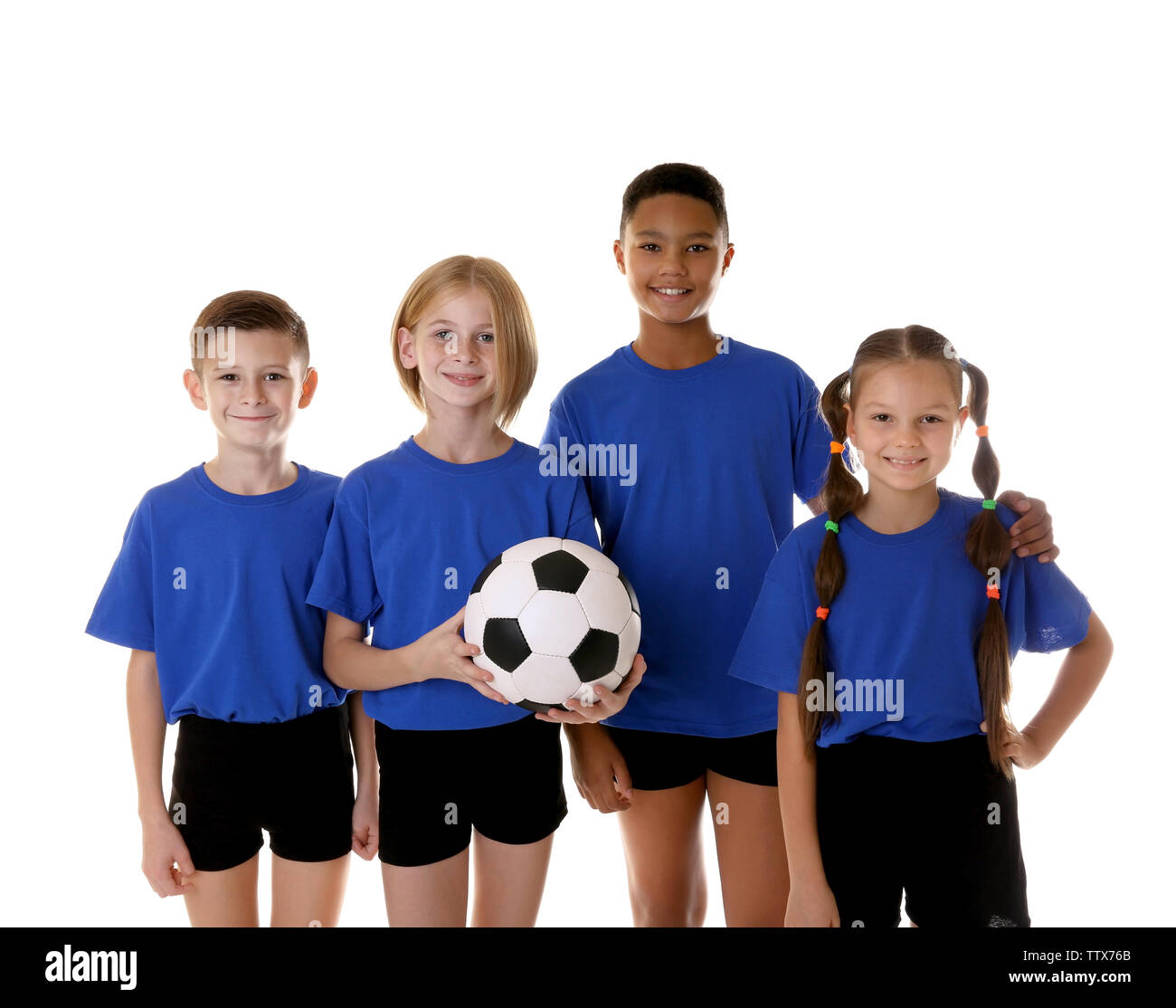 African school boy uniform isolated Cut Out Stock Images & Pictures - Alamy