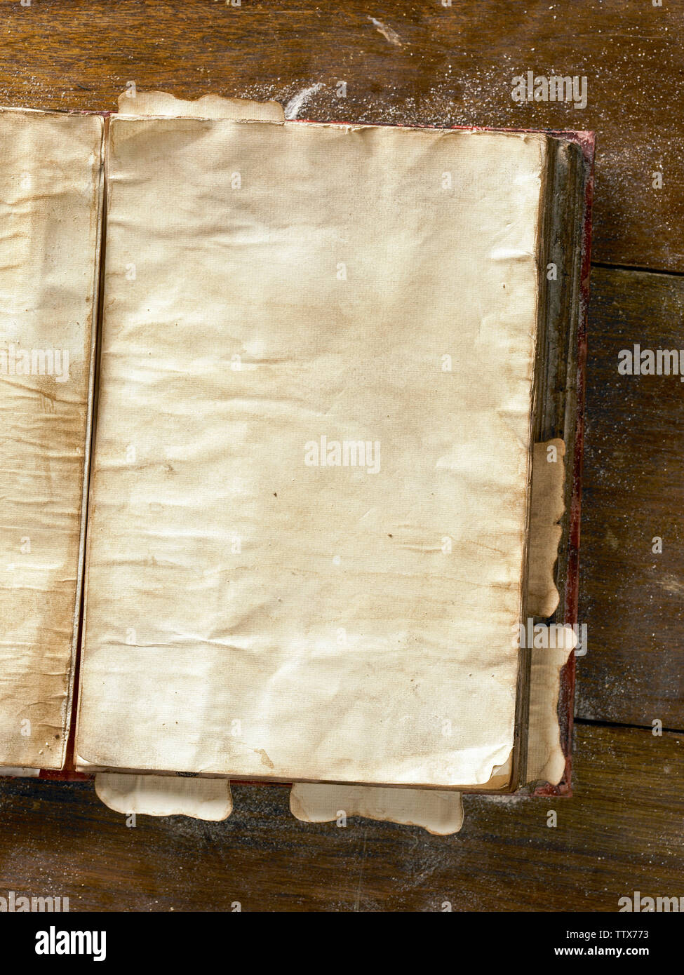 Vintage Empty Draft Paper Board Stock Photo - Alamy