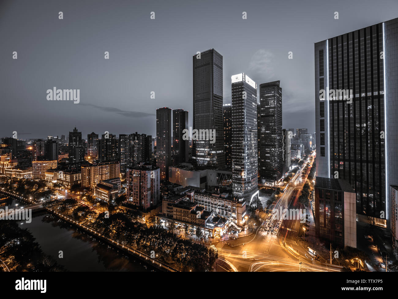 Chengdu Dongmen Bridge Stock Photo - Alamy