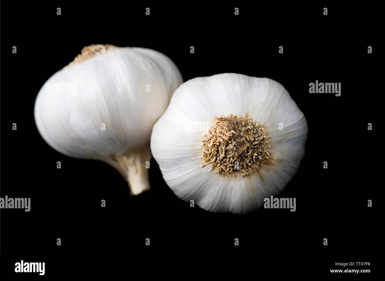 Two garlics hi-res stock photography and images - Alamy