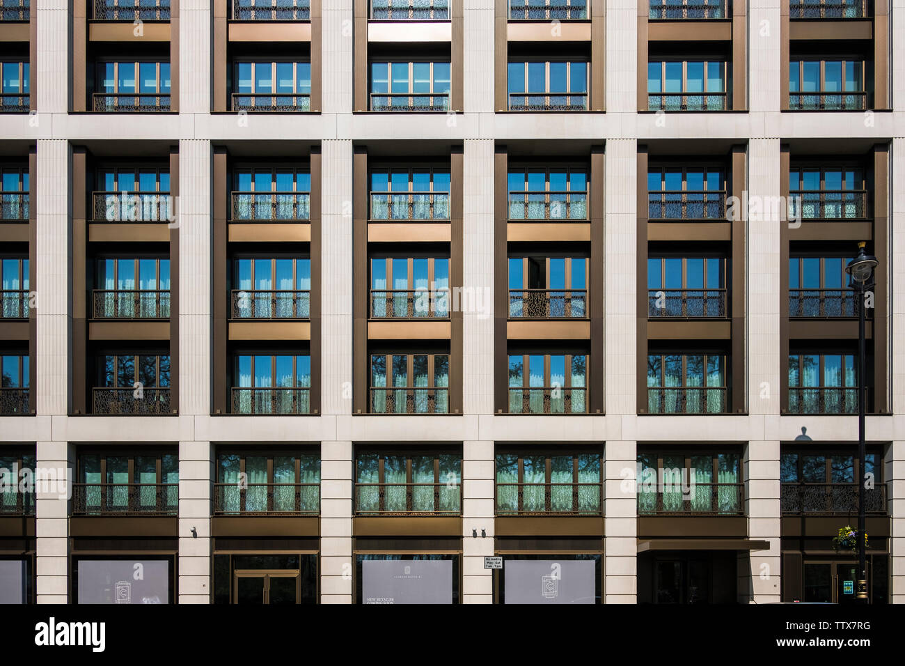 Clarges Mayfair building, 82-84 Piccadilly, London, England, U.K Stock ...