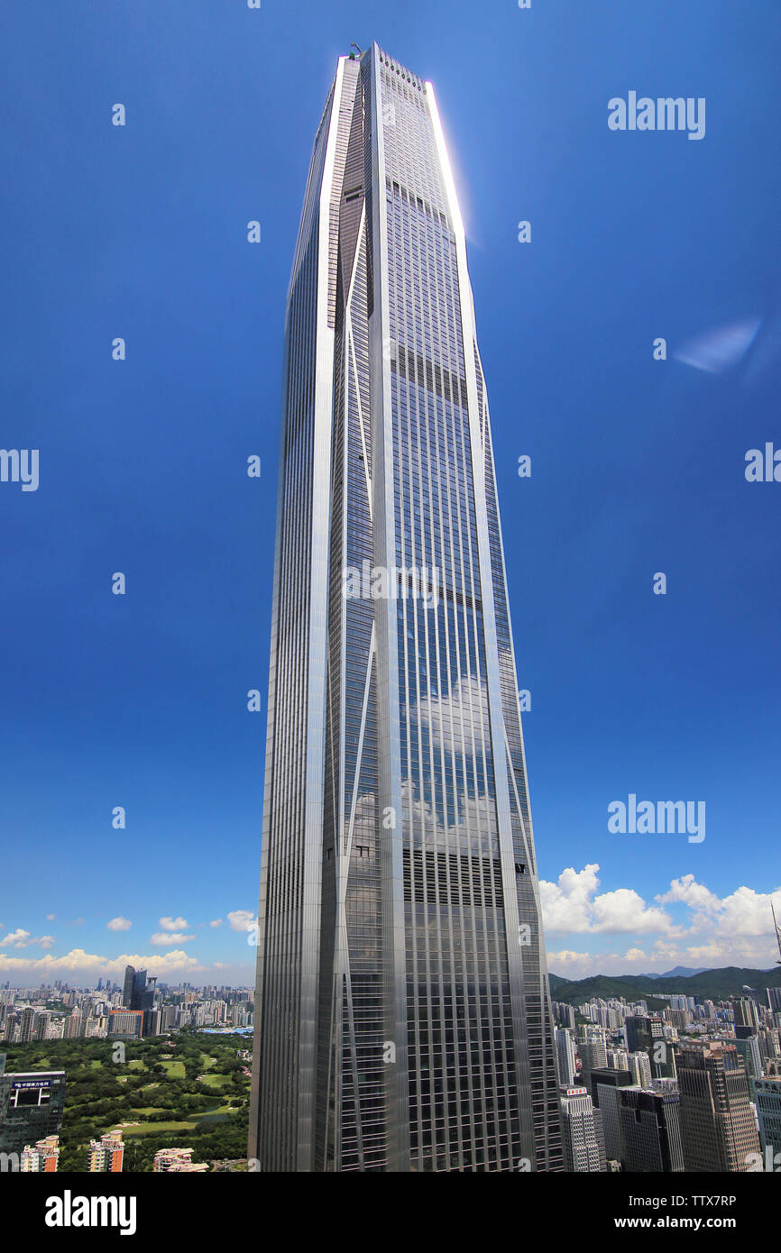 Ping an finance center hi-res stock photography and images - Alamy