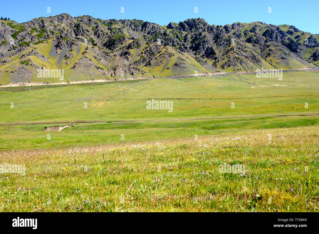 Tianshan Grand Canyon, Urumqi, Xinjiang Stock Photo - Alamy