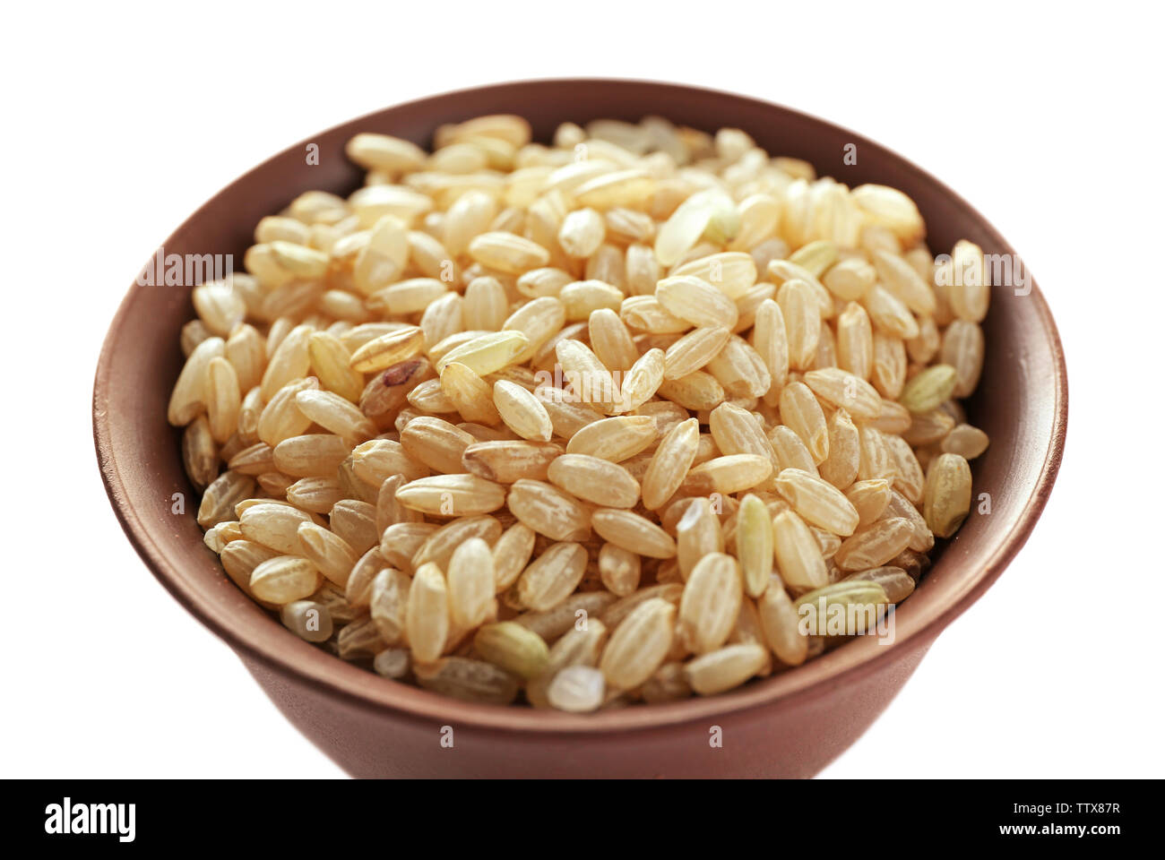 Short grain brown rice hi-res stock photography and images - Alamy