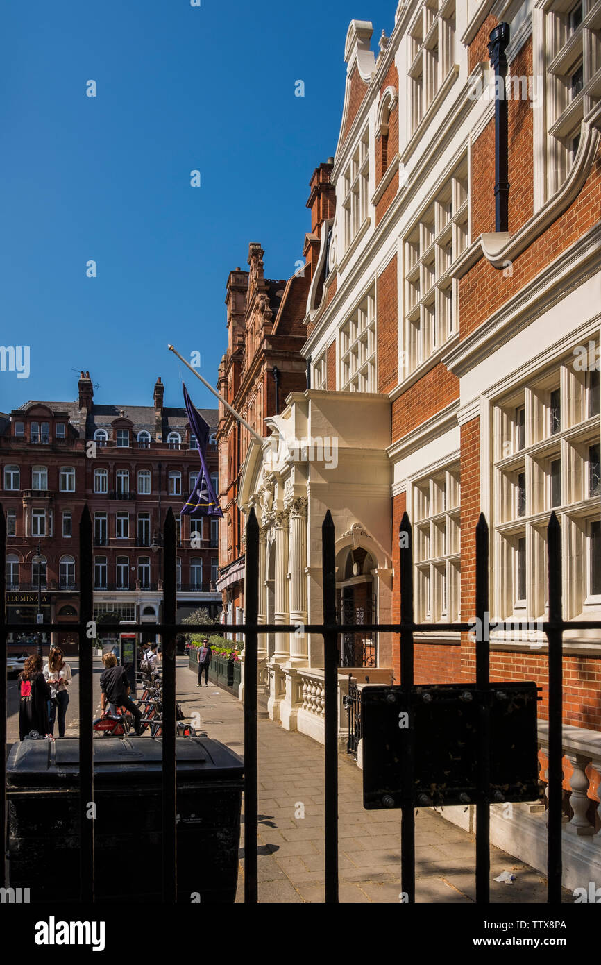 Mayfair Library, South Audley Street, Mayfair, London, England, U.K ...