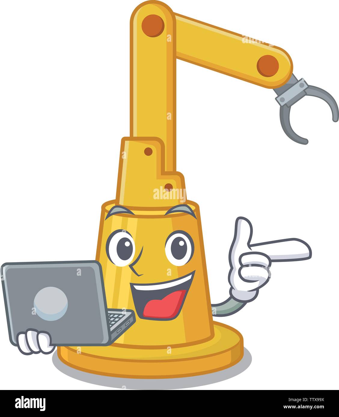 Laptop manufacturing process Cut Out Stock Images & Pictures - Alamy