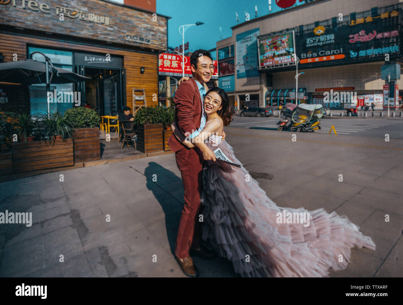 Take a picture with temperature and record the truest moments Stock ...