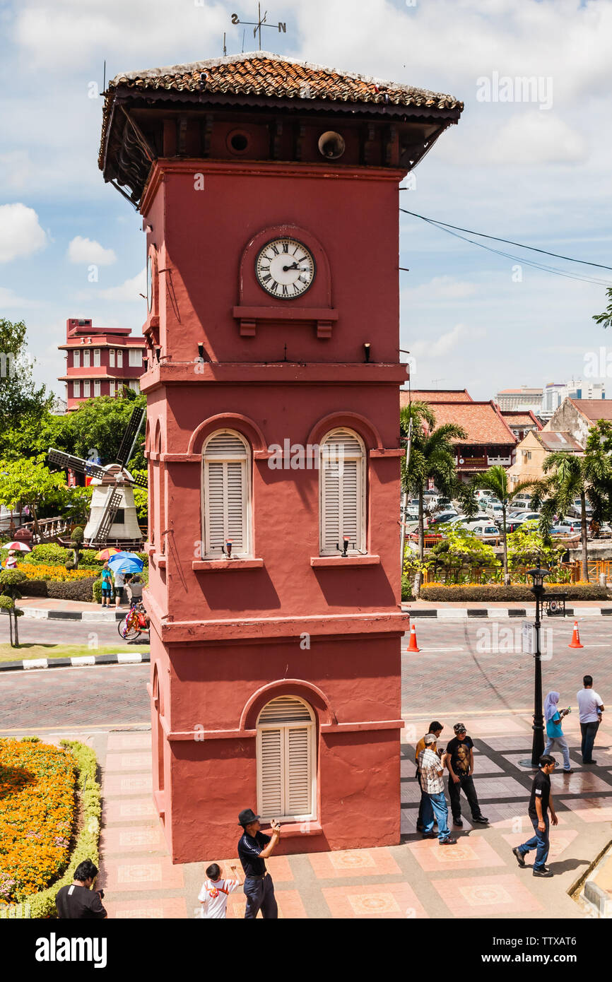 The Malacca Clock Tower, Melaka, Malaysia Stock Photo - Alamy