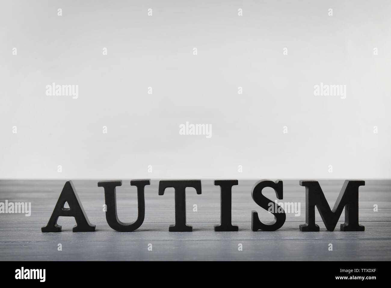 Autism word hi-res stock photography and images - Alamy