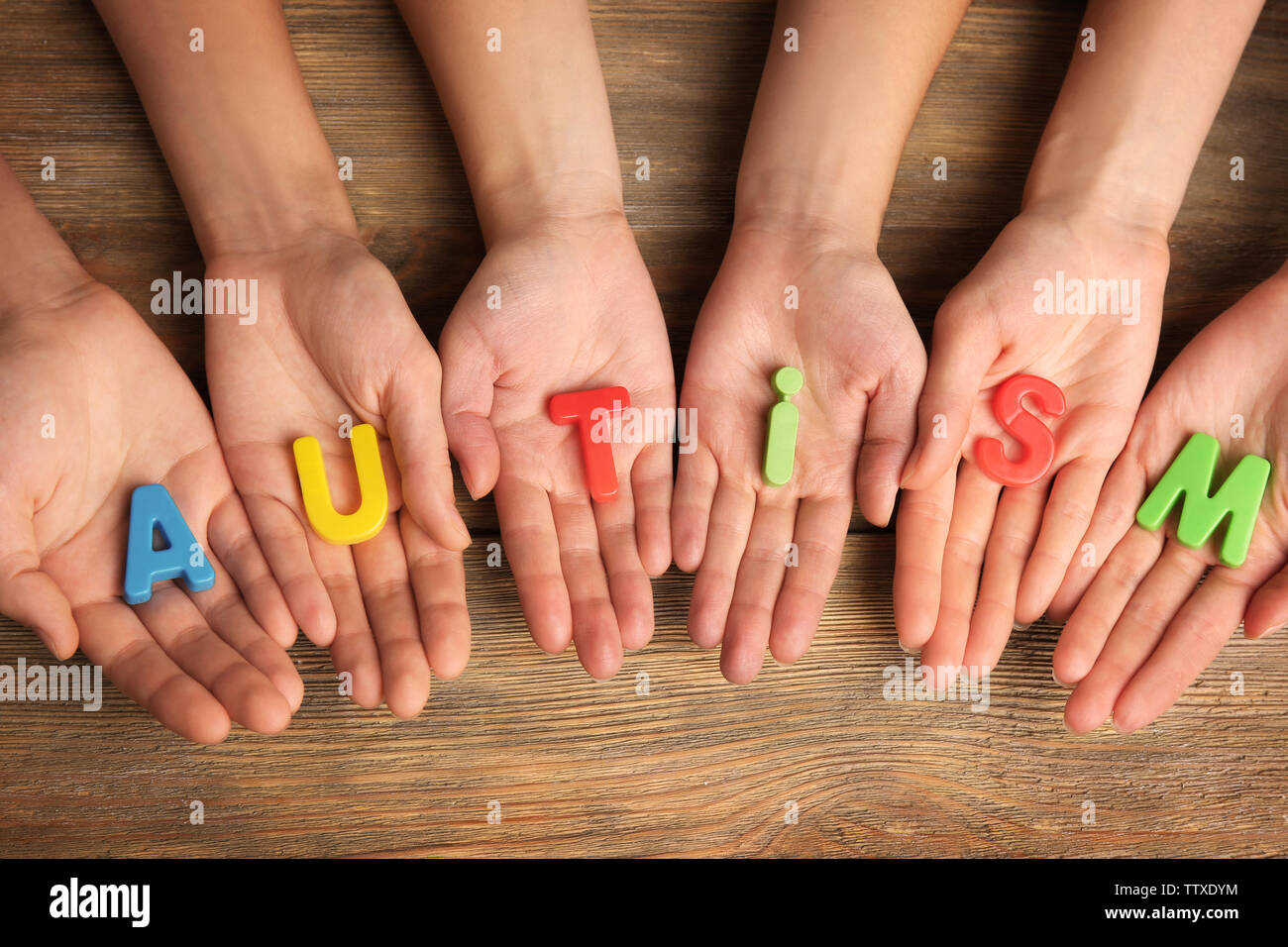 Autism word hi-res stock photography and images - Alamy