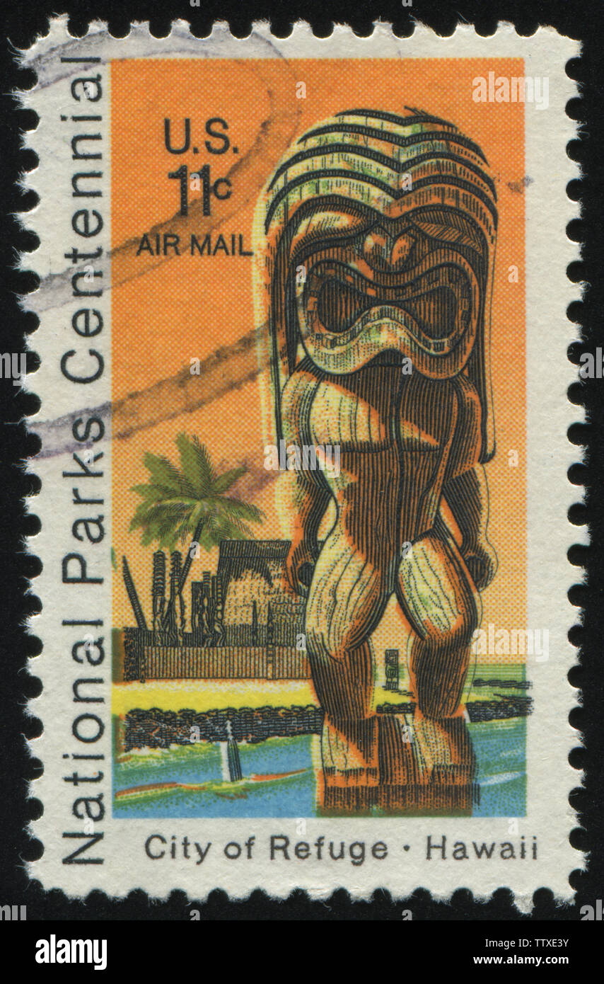 UNITED STATES - CIRCA 1971: stamp printed by United states, shows ...