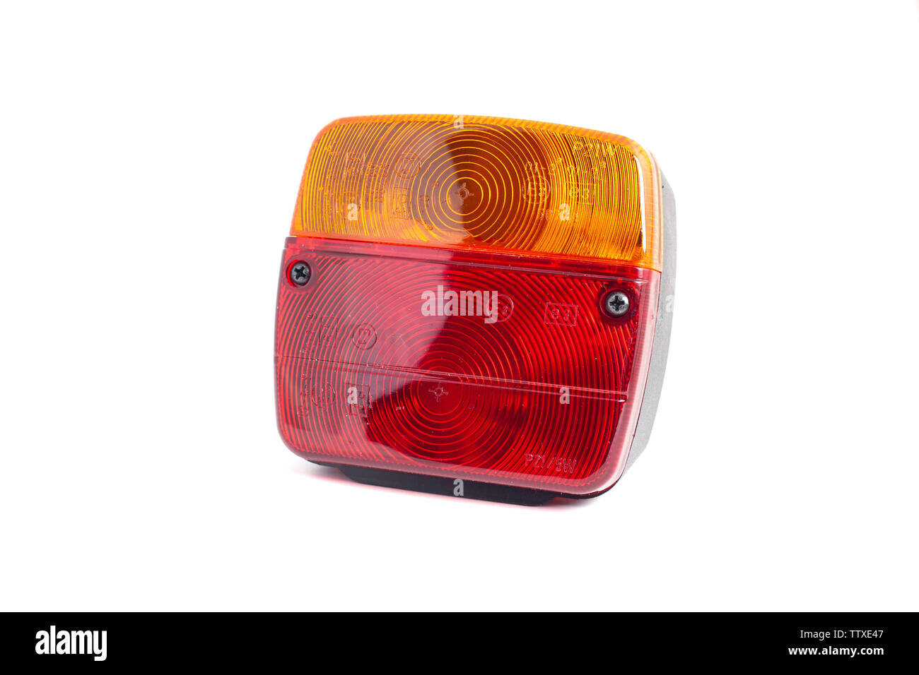 Multi function rear lamp for car on isolated white background for shop ...