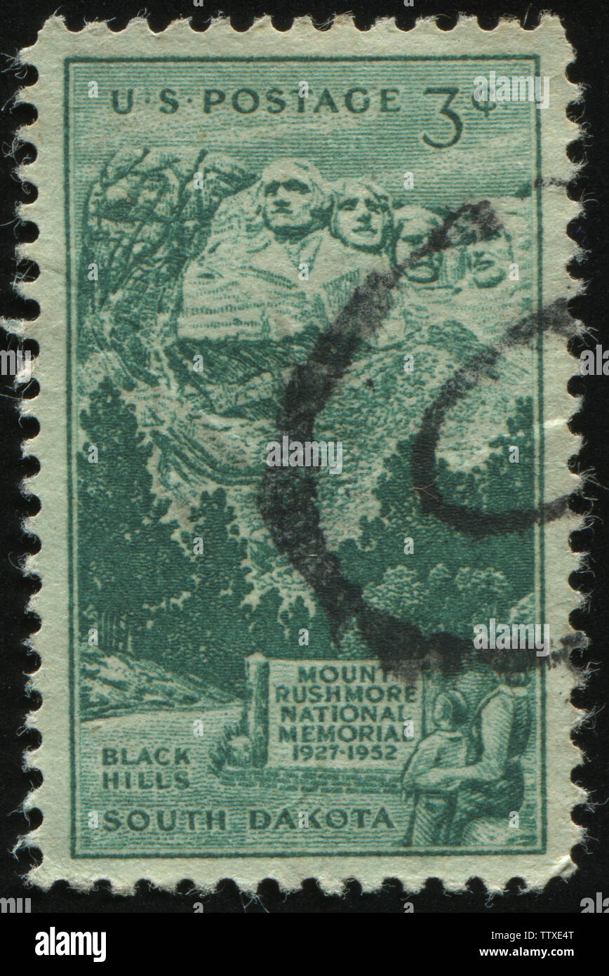 UNITED STATES - CIRCA 1952: stamp printed by United states, shows ...