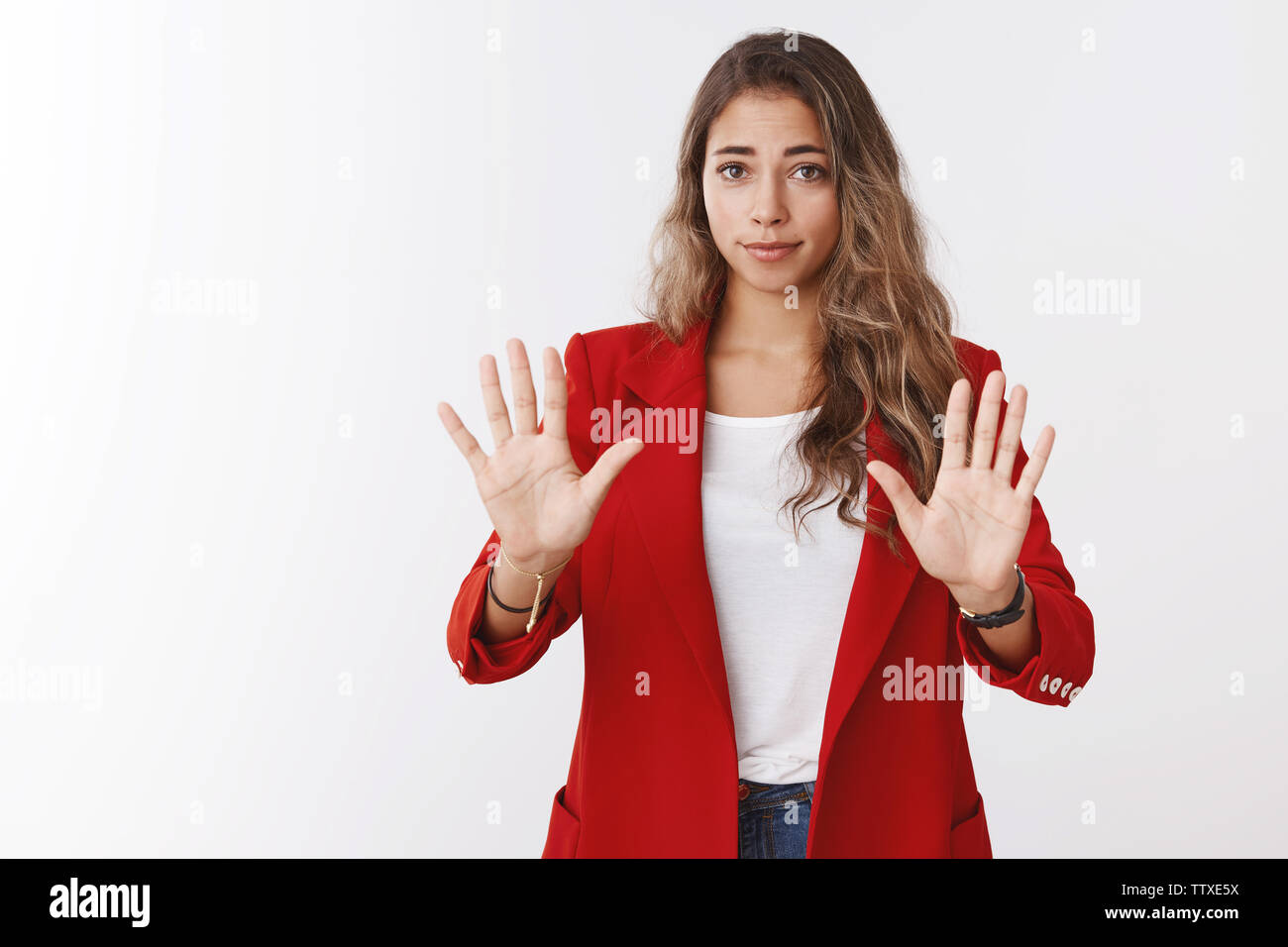 Refusal reply hi-res stock photography and images - Alamy