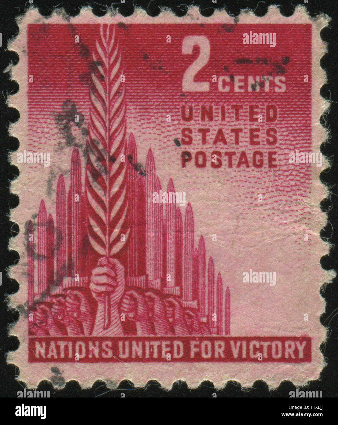 UNITED STATES - CIRCA 1942: stamp printed by United states, shows ...