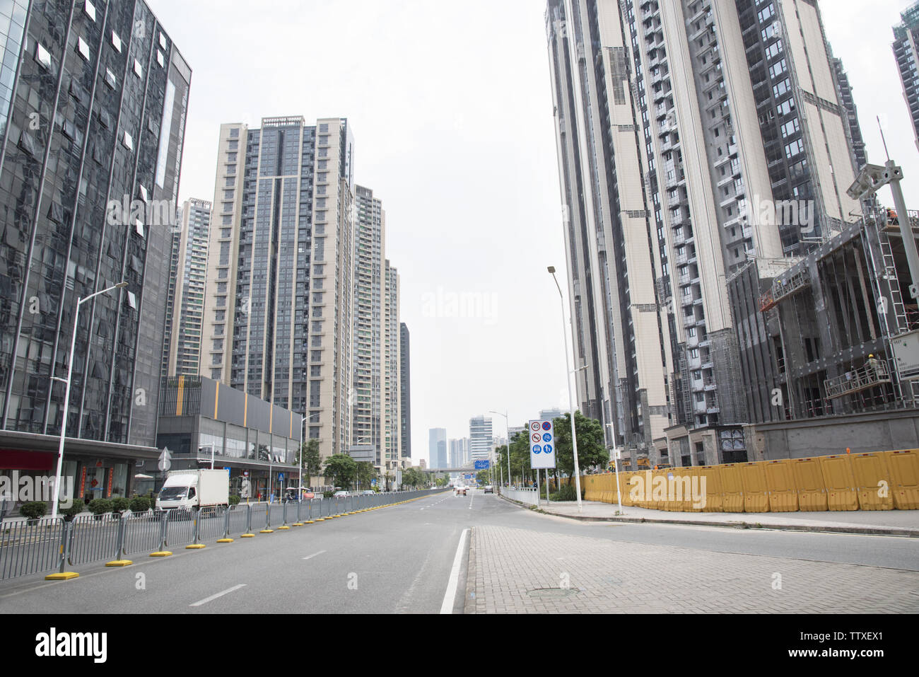 Scenery of Shenzhen Urban Building Stock Photo - Alamy