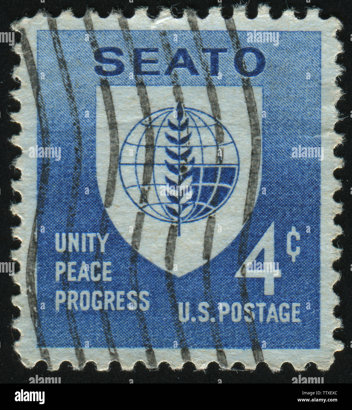 Map of the world 1960 hi-res stock photography and images - Alamy