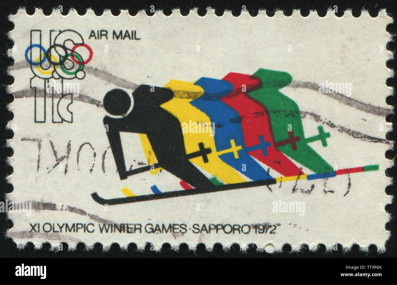 UNITED STATES - CIRCA 1972: stamp printed by United states, shows ...