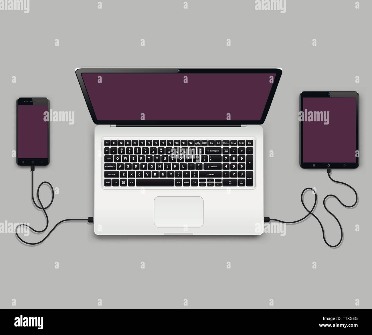 Computer Stock Vector Images - Alamy