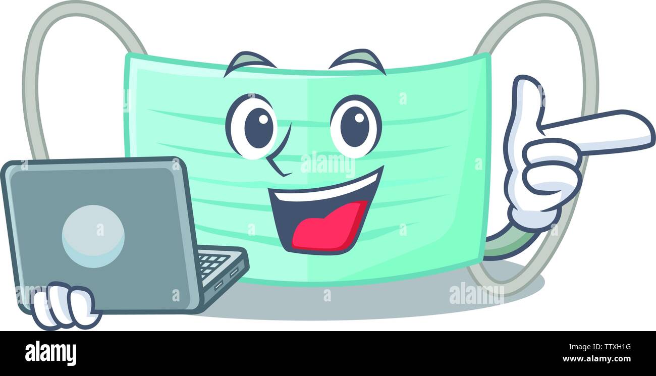 Paper surgical mask Stock Vector Images - Alamy