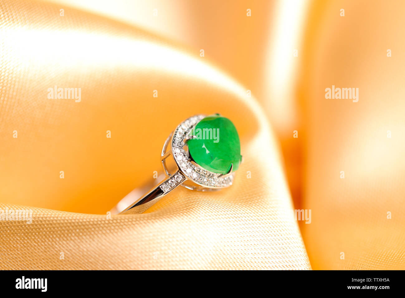 The emerald ring Stock Photo - Alamy